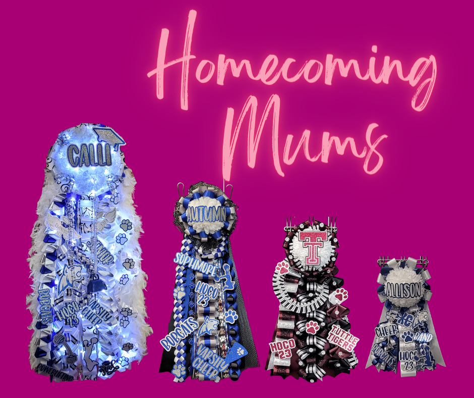 Homecoming Mums!! – The Prissy Pig